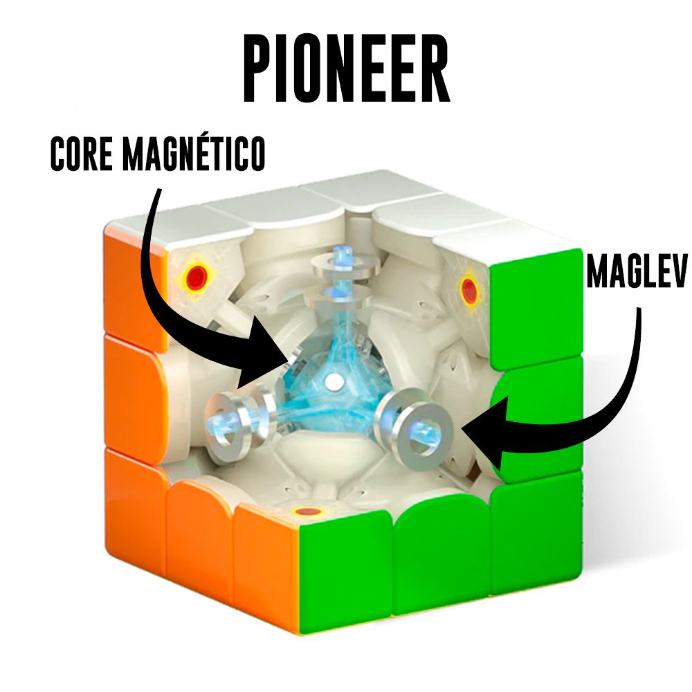 Cubo Mágico 3x3x3 Qiyi X-man Tornado V3 Pioneer - ONCUBE - Cubo Mágico ...