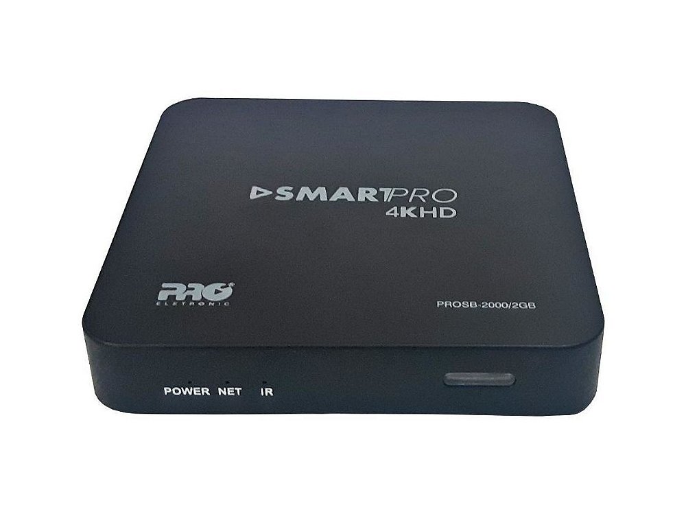 SmartBox WiFi 4k Para Recepção de Conteúdo Digital ProEletronic ...