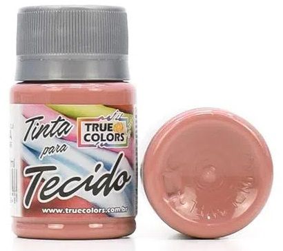 TINTA TECIDO COR 1035-GOIABA 37 ML TRUE COLORS - Viva Art Armarinhos