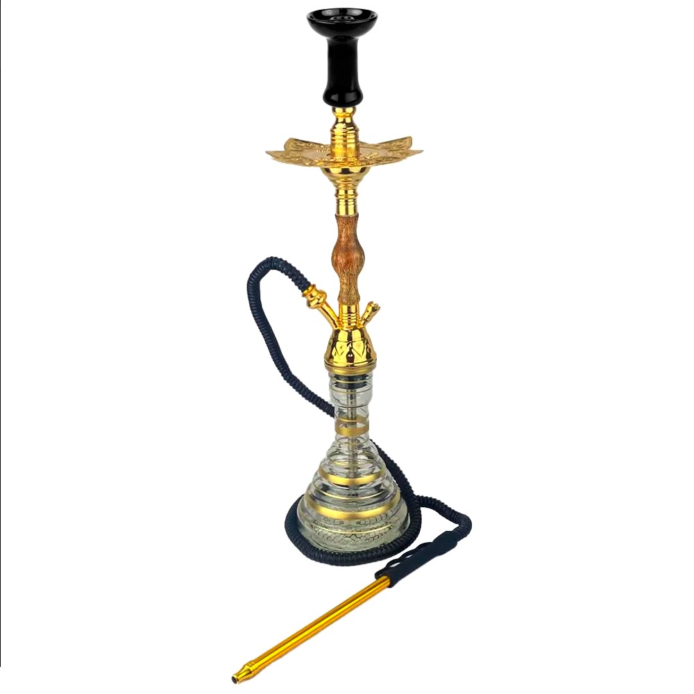 Kit Narguile Completo Yahya Elegance Egípcio - Dourado - Zagabria ...