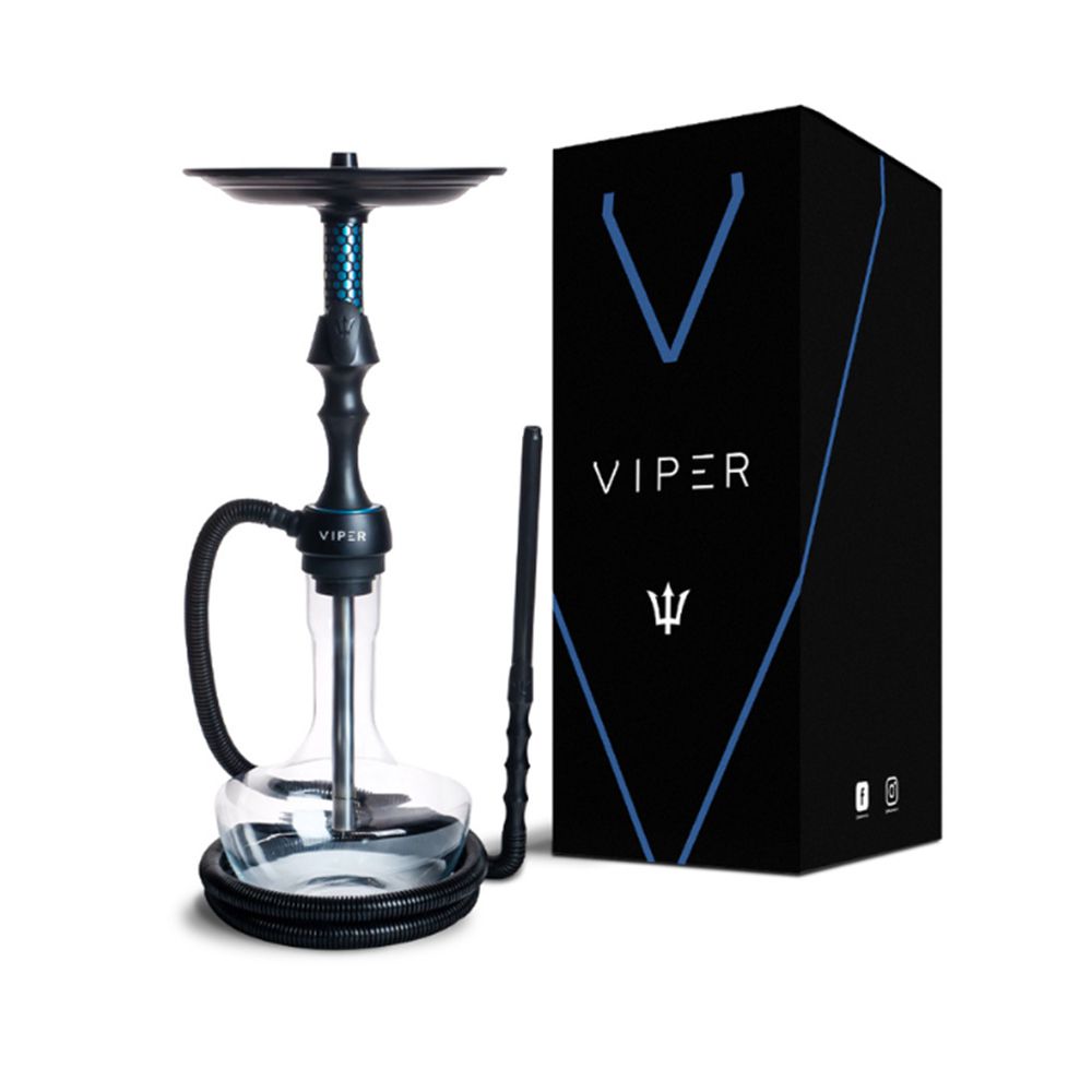 Narguile Completo Triton Viper Caixa - Azul - Zagabria Hookah ...