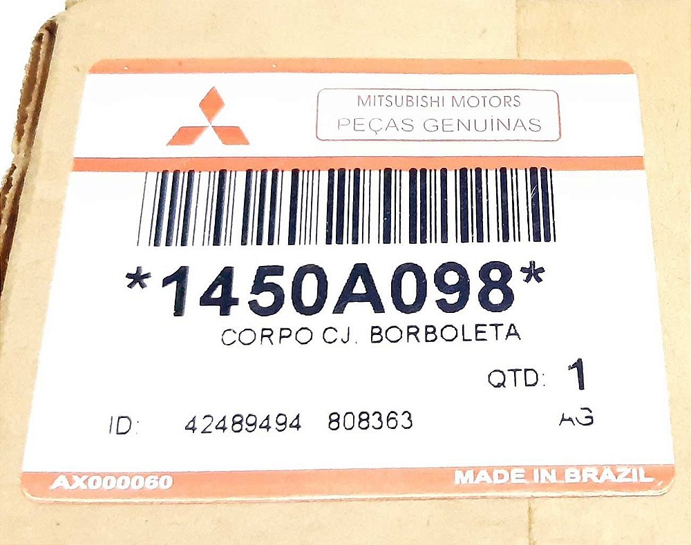 Corpo de borboleta Pajero Full gasolina novo - Original - Ecorepair ...