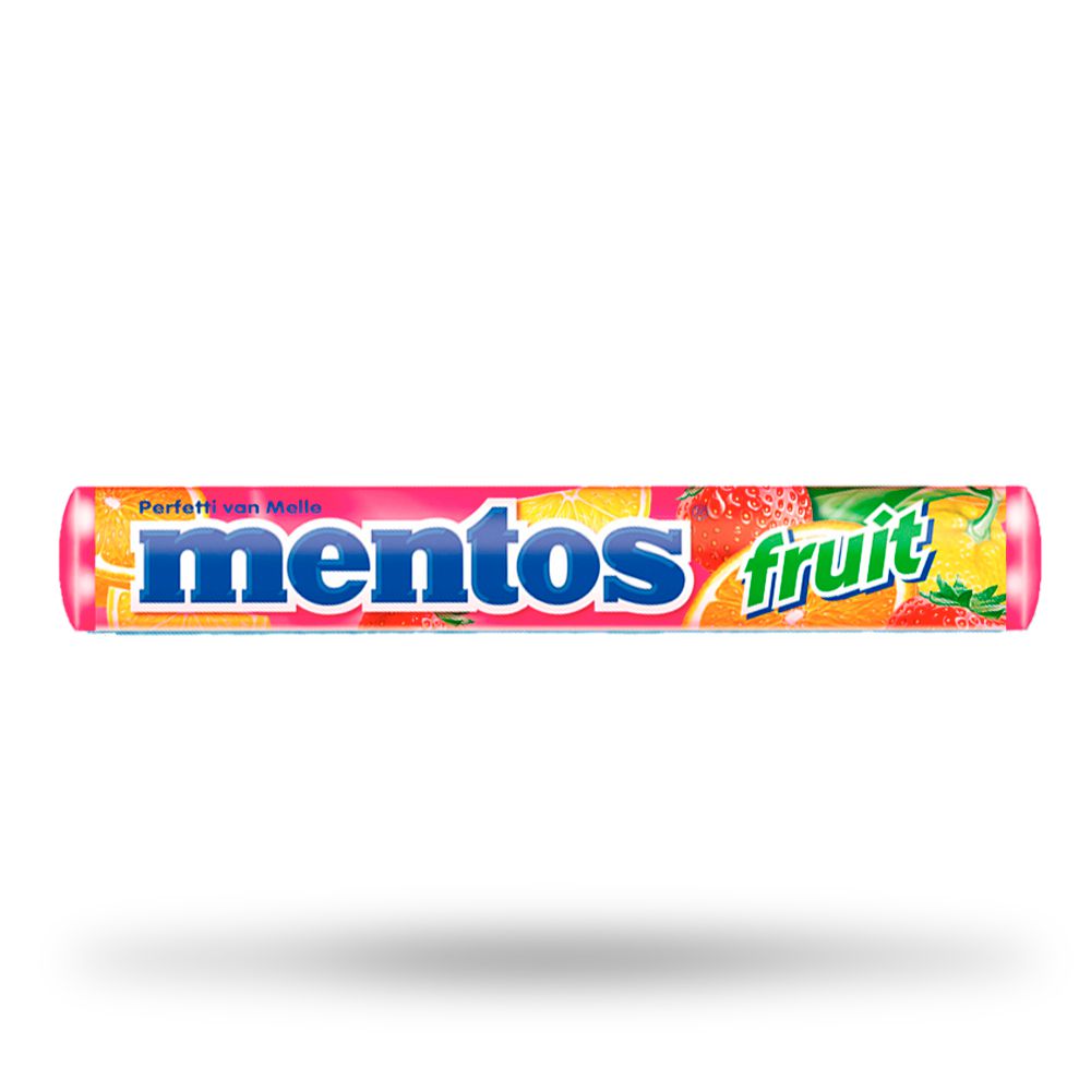 MENTOS STICK FRUTAS 16g - Planeta Bombom