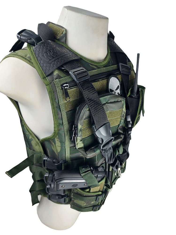 Colete Tático Modular Camuflado Exército Brasileiro - EB - LOJA WWART ...