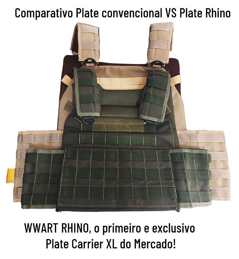 Colete Tático Plate Carrier WWART RHINO XG - LOJA WWART - Tático Militar | Airsoft | Aventura ...