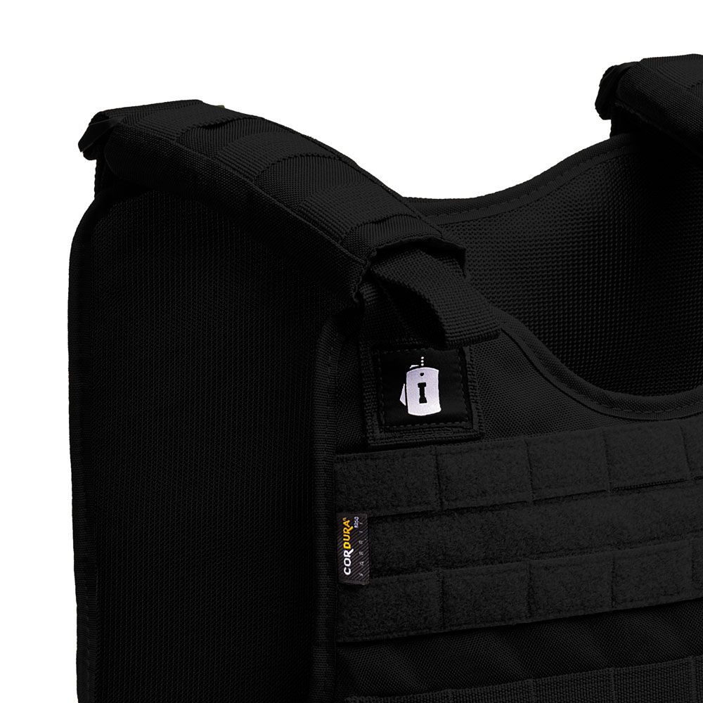 Capa de Colete Modular Invictus Hórus Preto Cordura 1000D - LOJA WWART ...