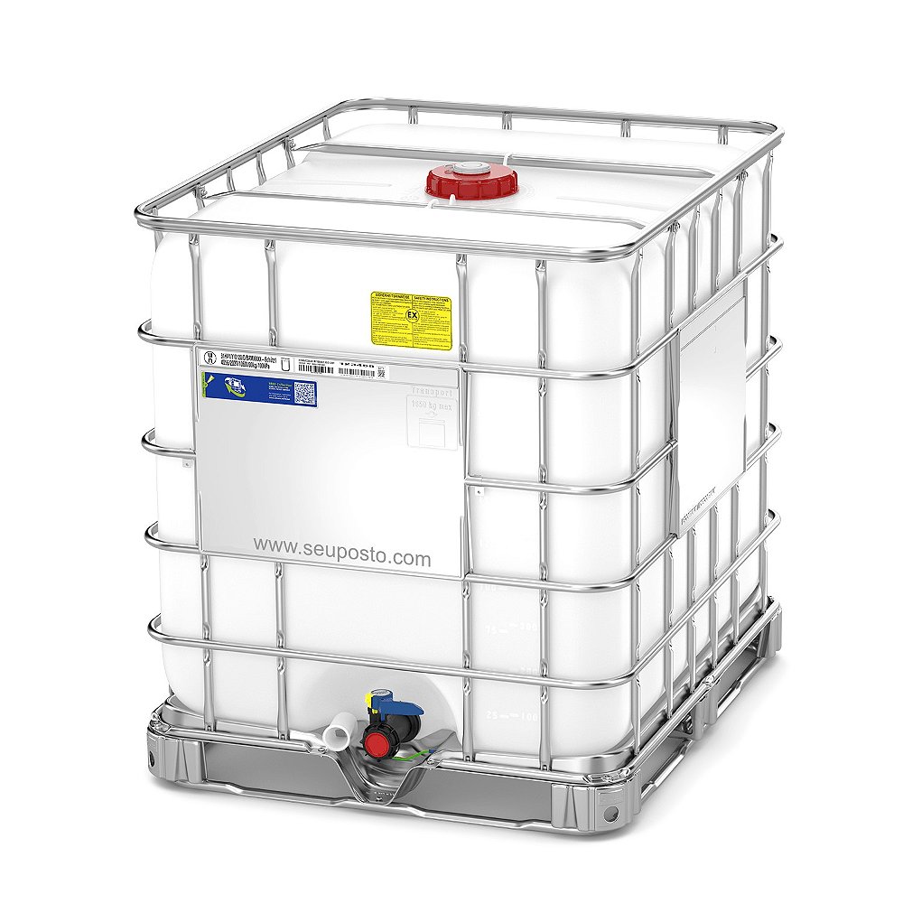 Ibc Container 1000 Litros à Prova de Explosão - SeuPosto.com - SeuPosto ...