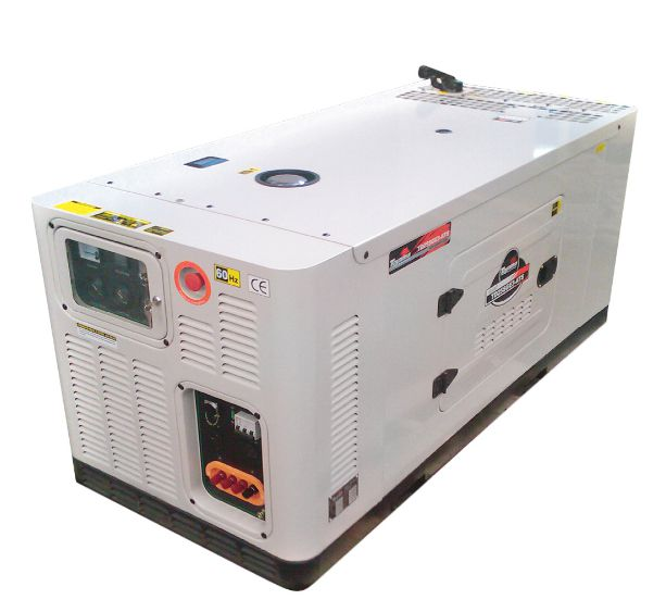 Gerador de Energia a Diesel 380V Trifásico 25 KVA - Cabinado Silencios - Seu Posto Equipamentos ...