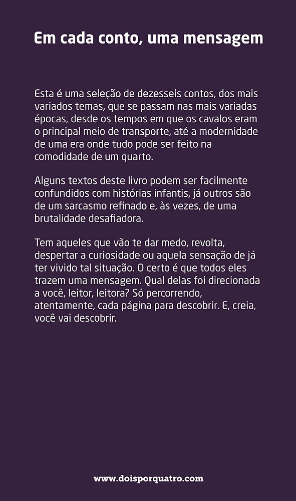 Nem te conto - Dois Por Quatro Editora