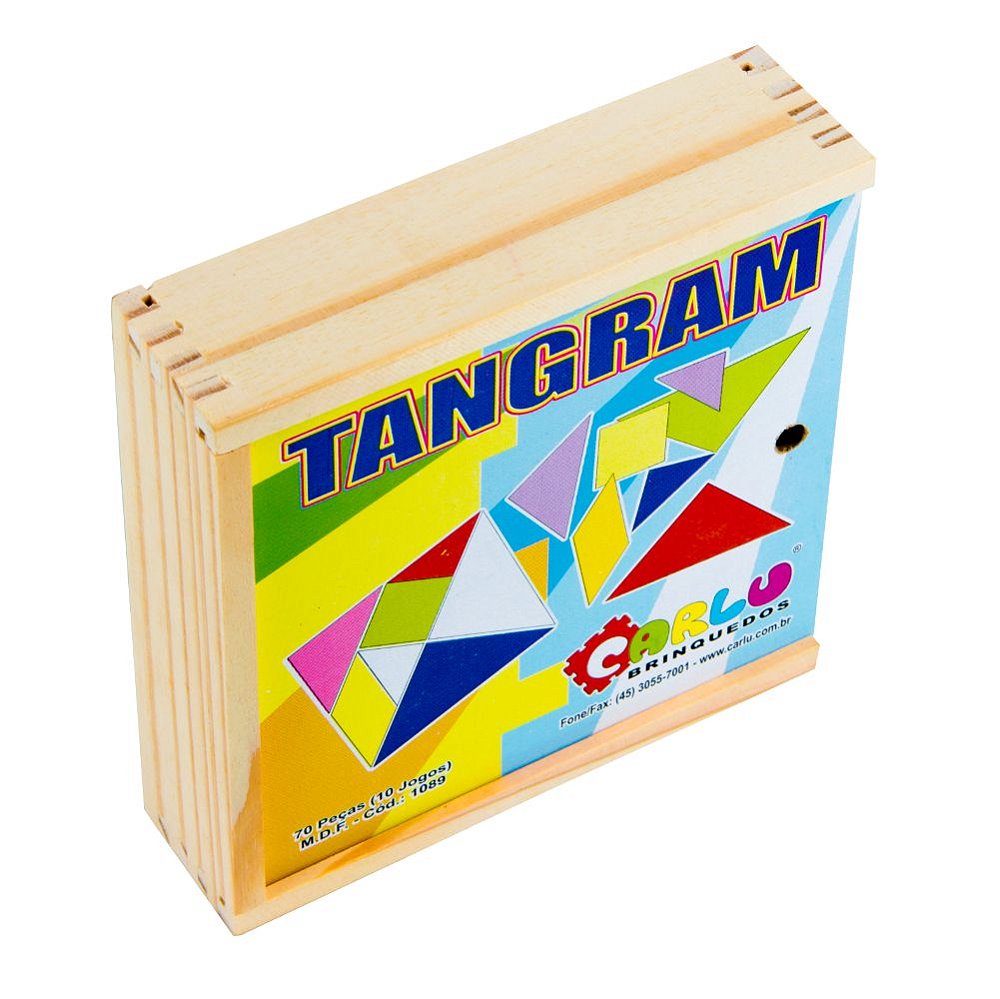 Tangram, - Brinquedos E Jogos Pedagógicos e Educativos