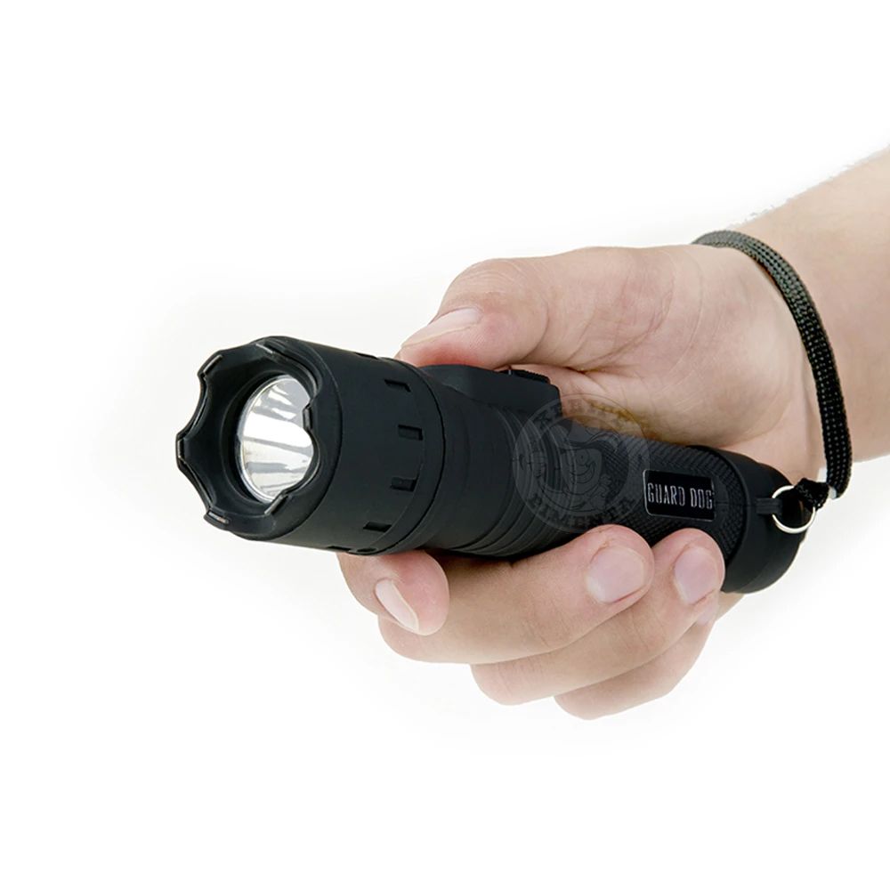 Lanterna Arma de Choque Guard Dog Stealth com Corpo Emborrachado ...