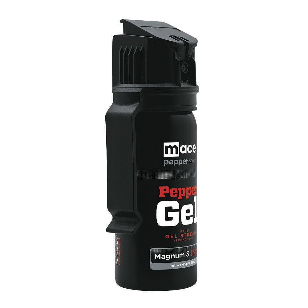 Spray Gás De Pimenta Mace com Presilha de Bolso e Jato em Gel - 47ml - Spray de Pimenta e Armas ...