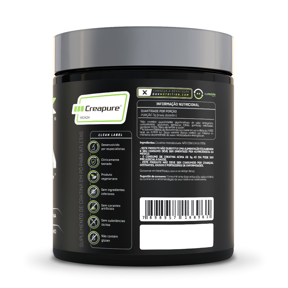 Creatina Creapure Dux Nutrition Em Campinas Corpo10 Suplementos