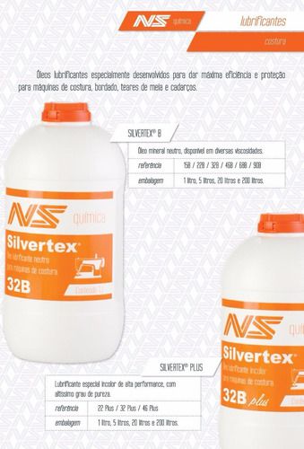 Óleo Para Maquina De Costura Domestica Industrial Silvertex - RUDIMAK ...
