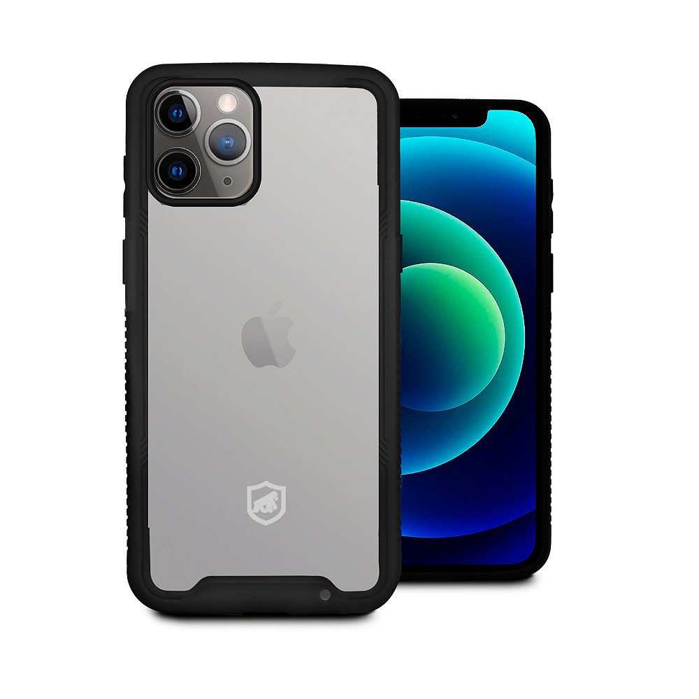 Capa para iPhone 12 Pro Max - Stronger Preta - Gshield - Gshield ...