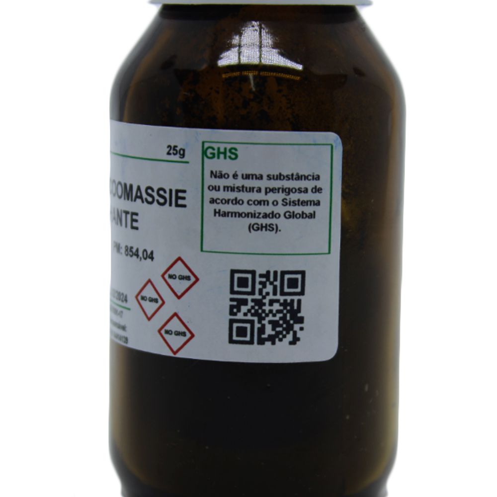 AZUL DE COOMASSIE BRILHANTE G250 25G - Didática SP