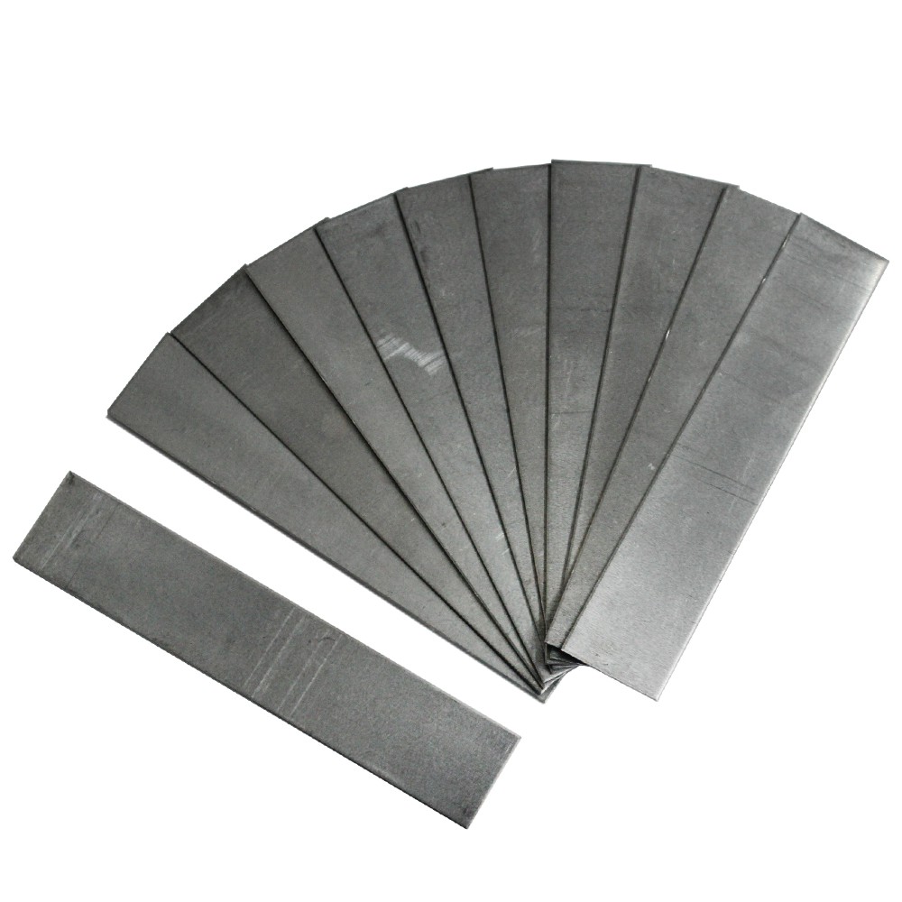 PLACA DE ZINCO 100X20MM (LAMINA DE ZINCO) - Didática SP
