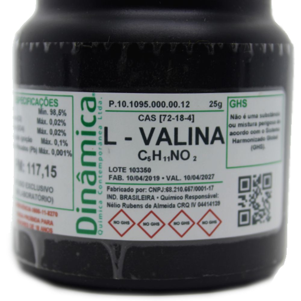 VALINA-L 25G - Didática SP