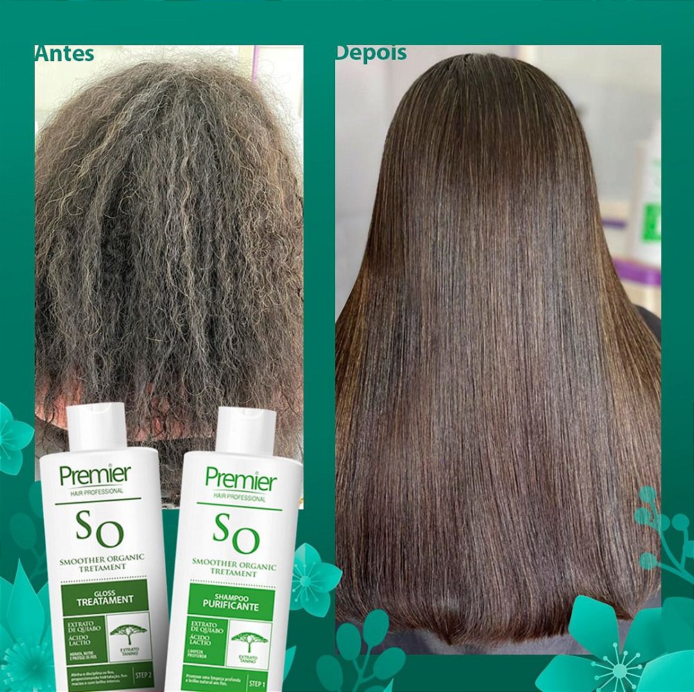 Kit Profissional Escova Progressiva Orgânica e Btx Orgânico - Loja de ...