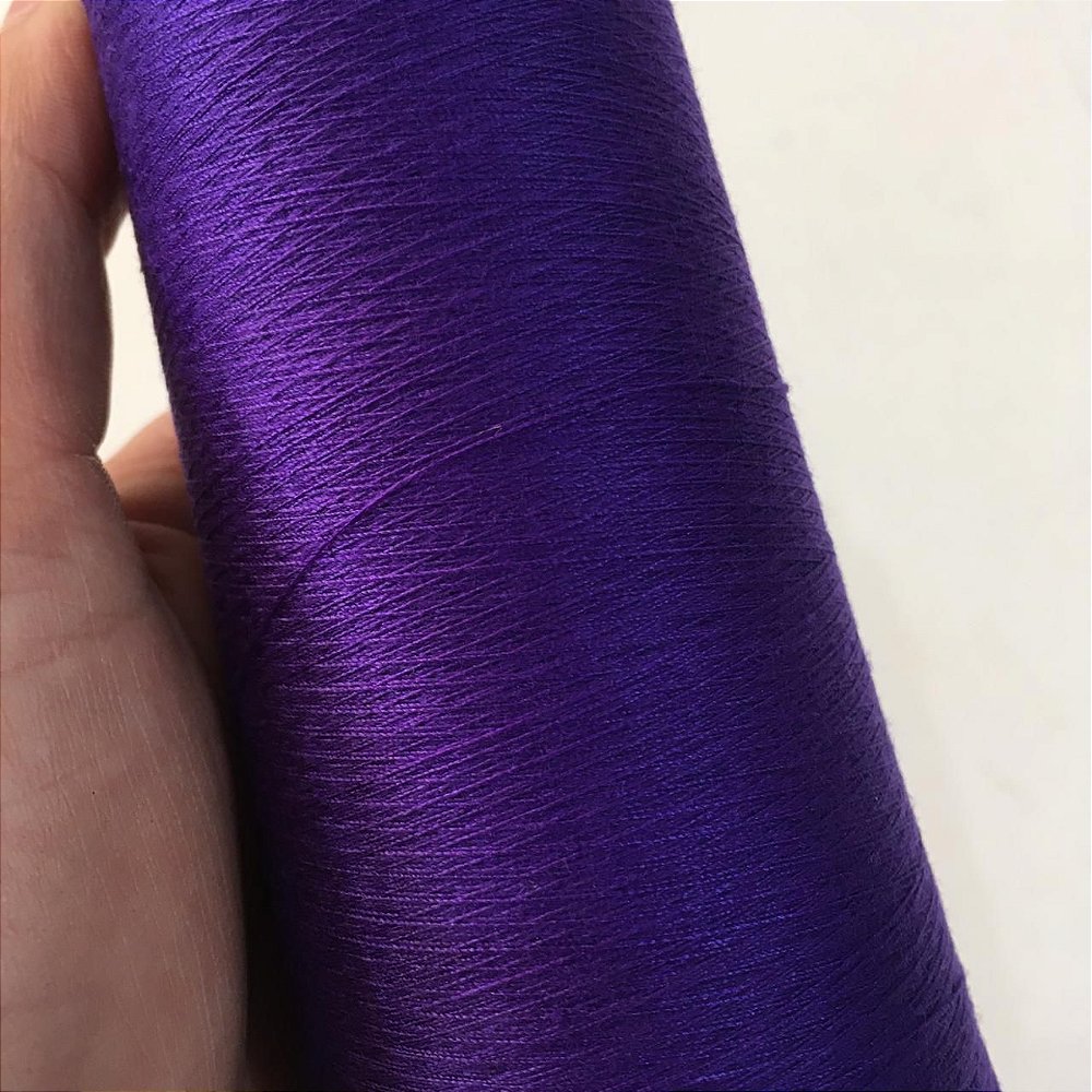 LINHA PARA COSTURA RESISTENTE 120/2000J - ROXO 051 - 1000 Tons ...