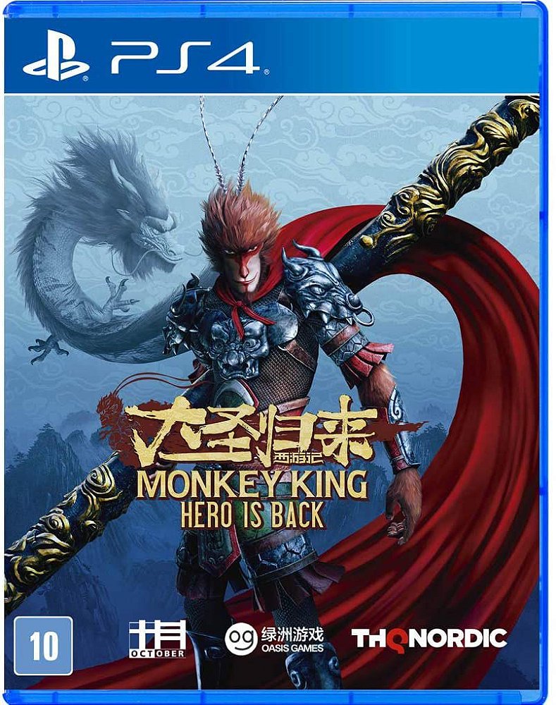 Monkey King Hero is Back - PS4 - Novo - Xande A Lenda Games. A sua loja ...