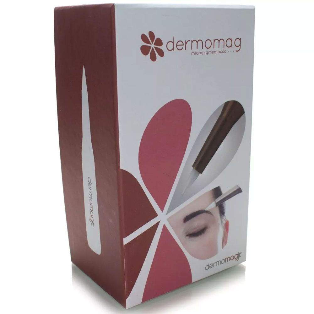 Dermografo Dermomag Pen Jr + Agulhas E Ponteiras 1 Ponta - Dermomix ...