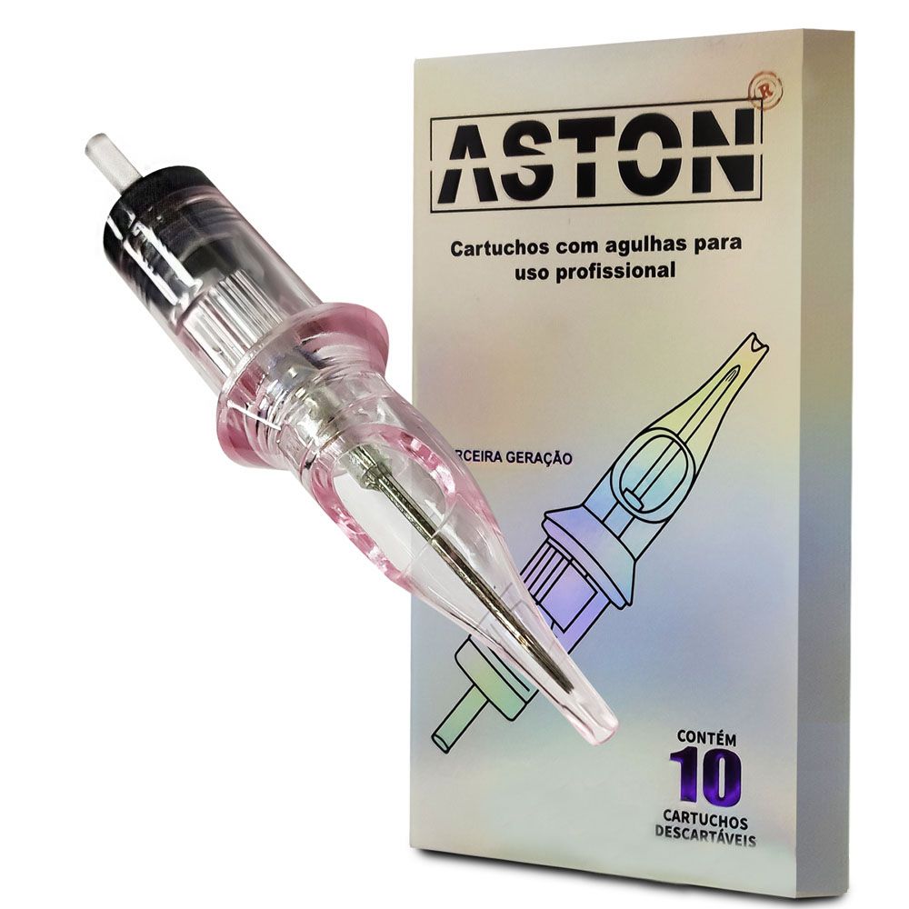 Cartuchos Aston Premium Terceira Geracao 3Rl 0,25mm Caixa Com 10 ...