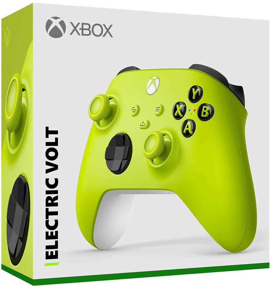 Controle Xbox Series Verde Eletric Volt - Xbox One - Series S / X ...