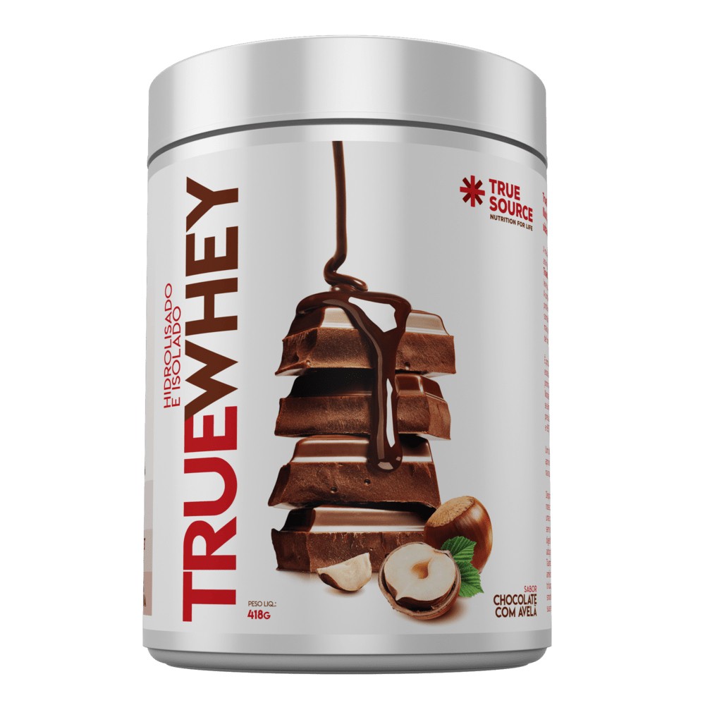 True Whey Chocolate Avelã 418g - True Source | LifeStyle Suplementos ...