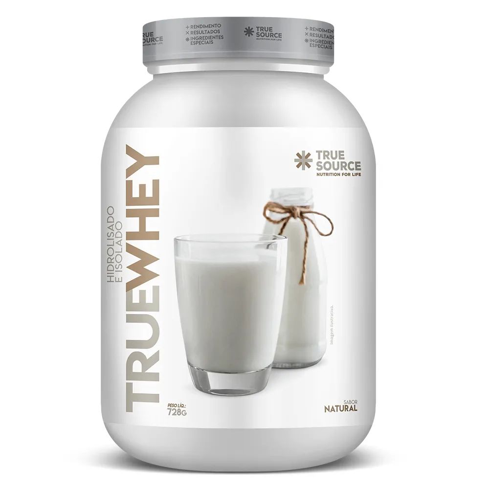 True Whey Protein Natural 728g - True Source | Life Style Suplementos ...