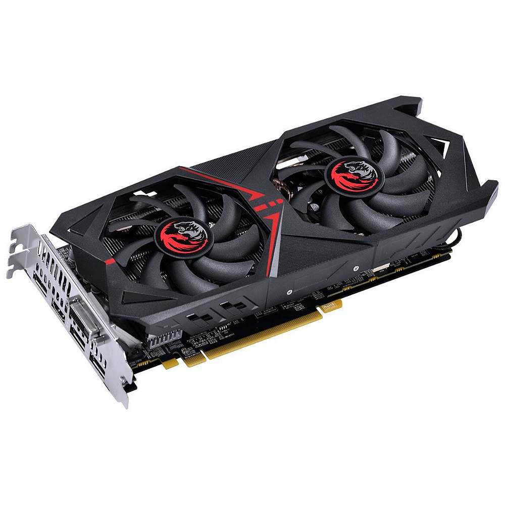 PLACA DE VIDEO AMD RADEON RX 570 4GB GDDR5 256 BITS DUAL-FAN GRAFFITI ...