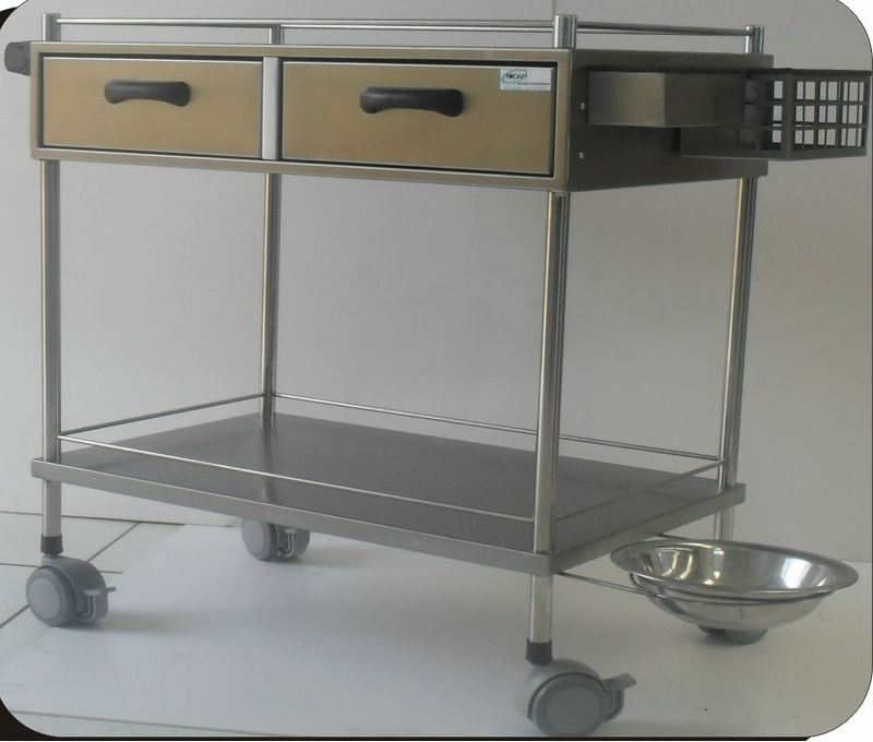 Carro para Curativo com Gavetas - Rodam Soluções em Móveis Hospitalares Carro para Curativo com Gavetas - Rodam Soluções em Móveis Hospitalares
