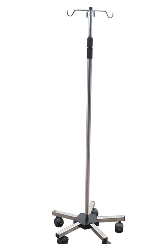 Suporte de Soro em Aço Inox com 5 Pés - Rodam Soluções em Móveis ... Suporte de Soro em Aço Inox com 5 Pés - Rodam Soluções em Móveis ...