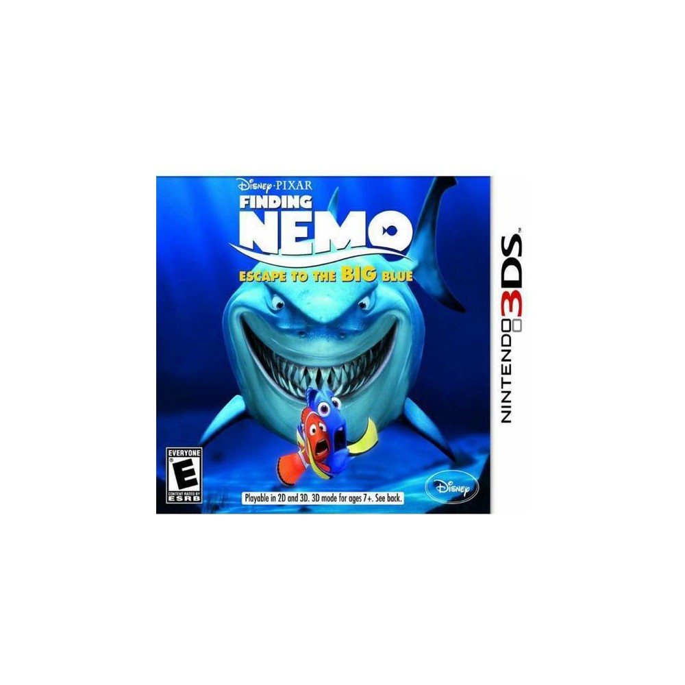 Jogo Disney Pixar Finding Nemo (Europeu) - Nintendo 3ds - Usado ...