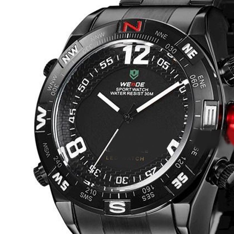 Relógio Masculino Weide AnaDigi Esporte WH-2310 Branco - ShopDesconto ...