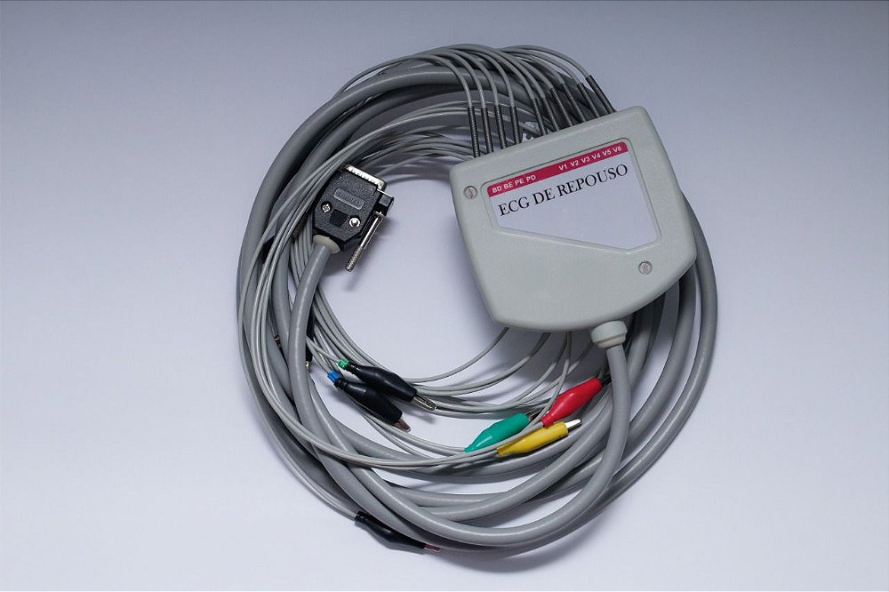 cabo ecg serial usb micromed - Teknocordis Tecnologia
