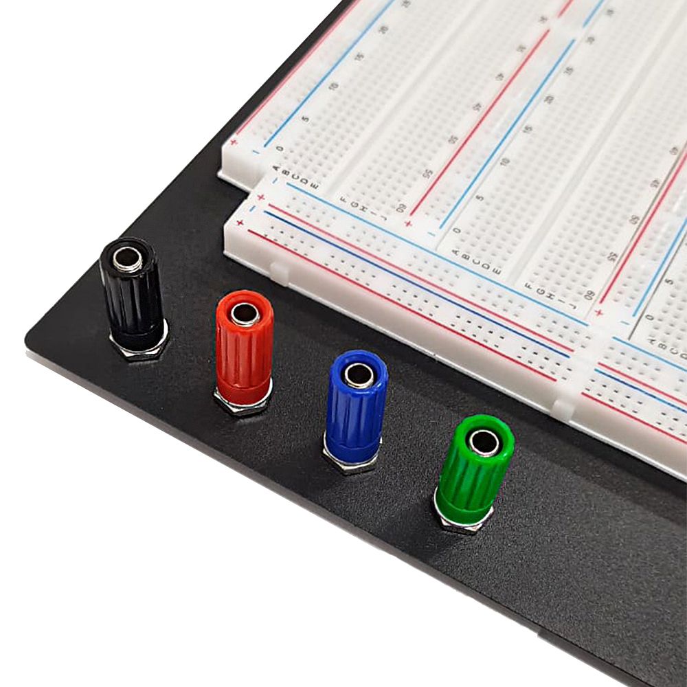 Protoboard 3220 Pontos com Base Metálica - Eletrogate | Robótica, IoT ...
