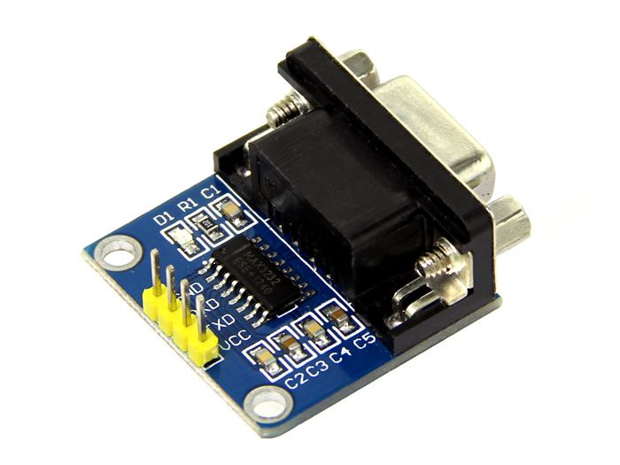 Módulo DB9 Conversor Serial RS232-TTL MAX3232 - Eletrogate | Arduino ...