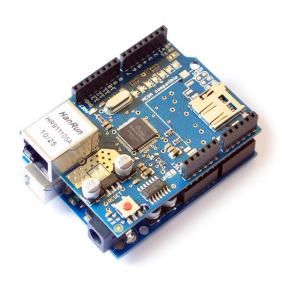 Ethernet Shield W5100 para Arduino - Eletrogate | Arduino, Robótica, IoT, Apostilas e Kits