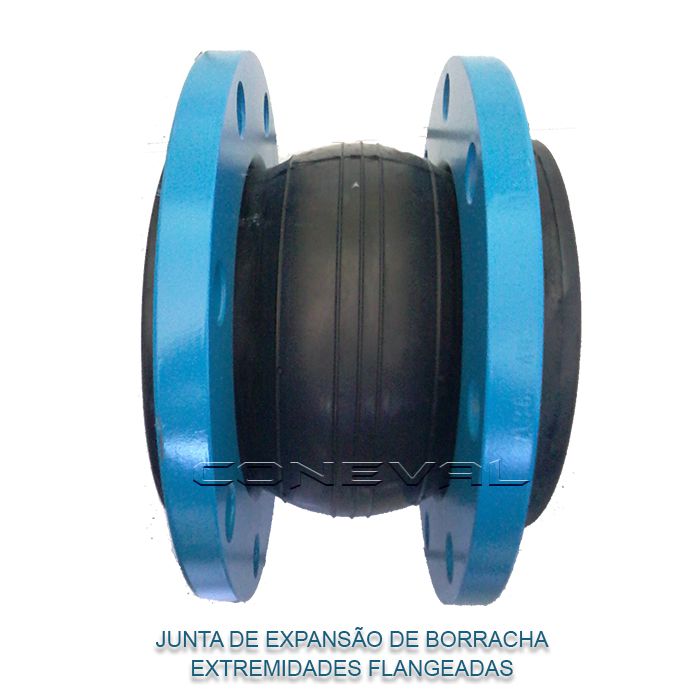 Junta de expansão de borracha terminais flangeados - Conexões e ...