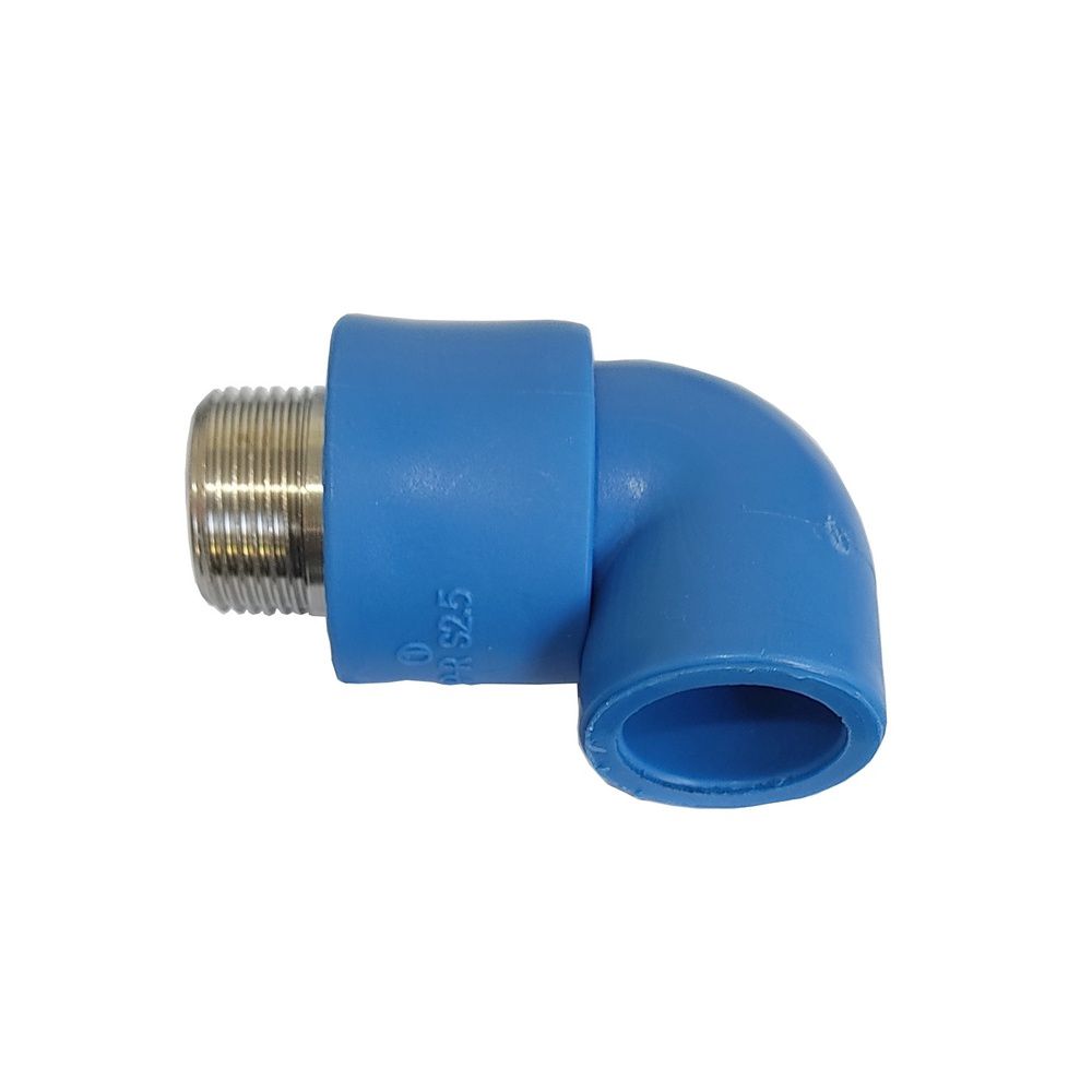 Joelho Macho PPR Azul Dn 20X1/2 - Top Fusion - Hidráulica em Geral