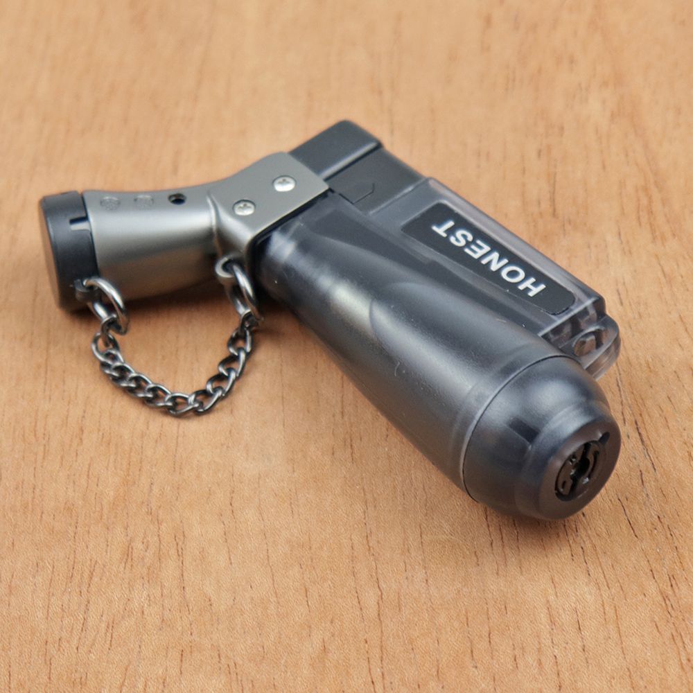 Isqueiro Maçarico Honest 185 - Preto (1 Chama) - Tabacaria Camilo ...