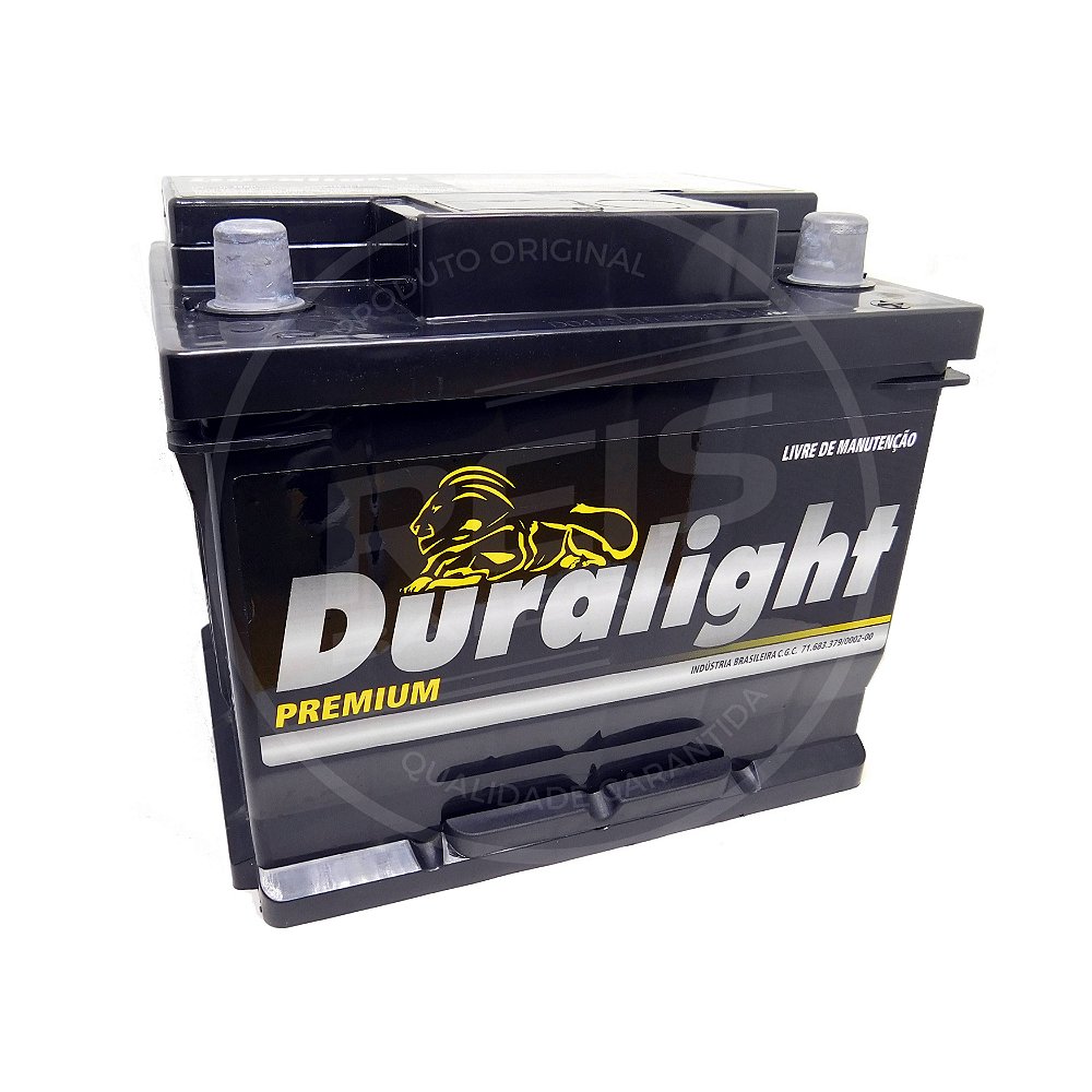 Bateria Duralight 38Ah Selada | Reis Baterias | Bateria Automotiva ...