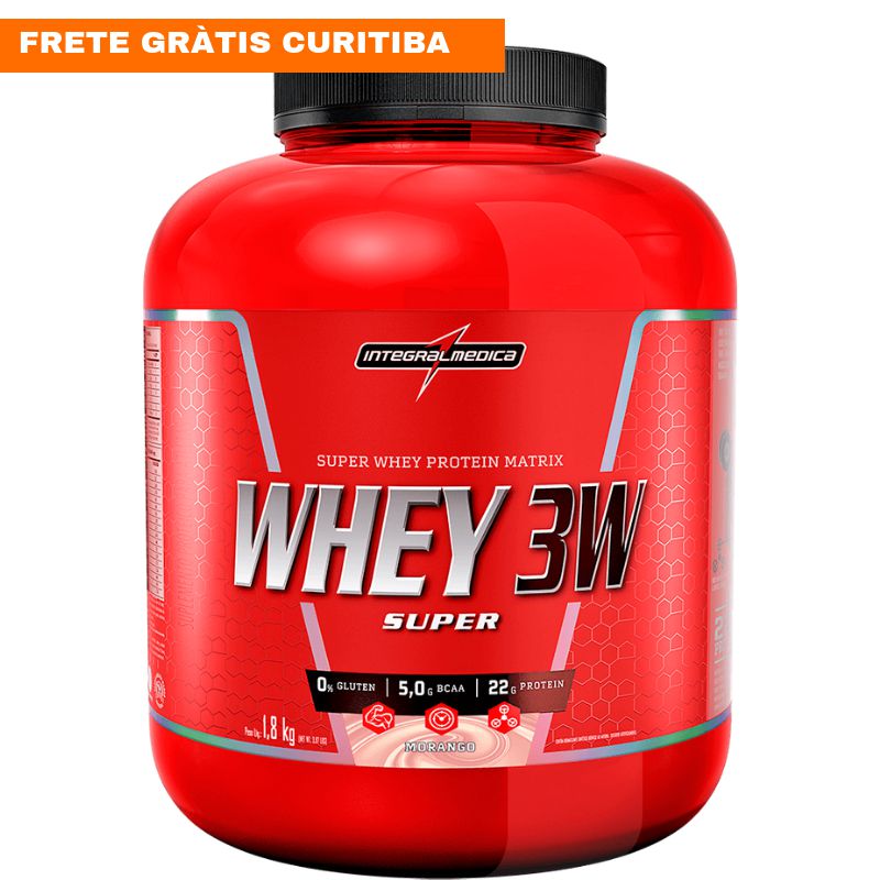 SUPER WHEY 3W (1.8KG) - INTEGRALMEDICA - WW CURITIBA SUPLEMENTOS