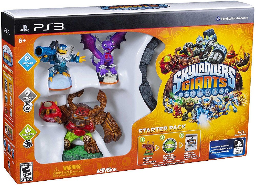 Skylanders Giants Starter Kit PS3 - Game Games - Loja de Games Online ...