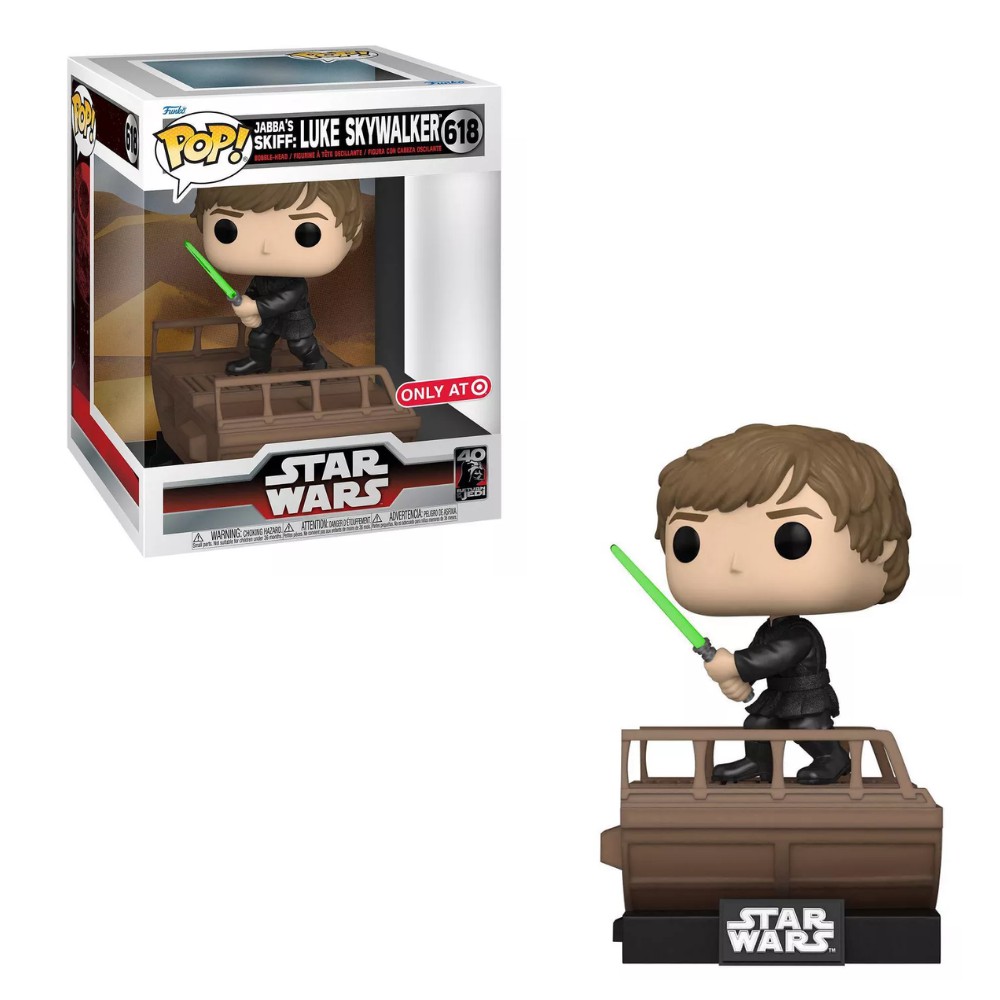 Funko Pop Star Wars Return of The Jedi 618 Jabba's Skiff Luke - Game ...