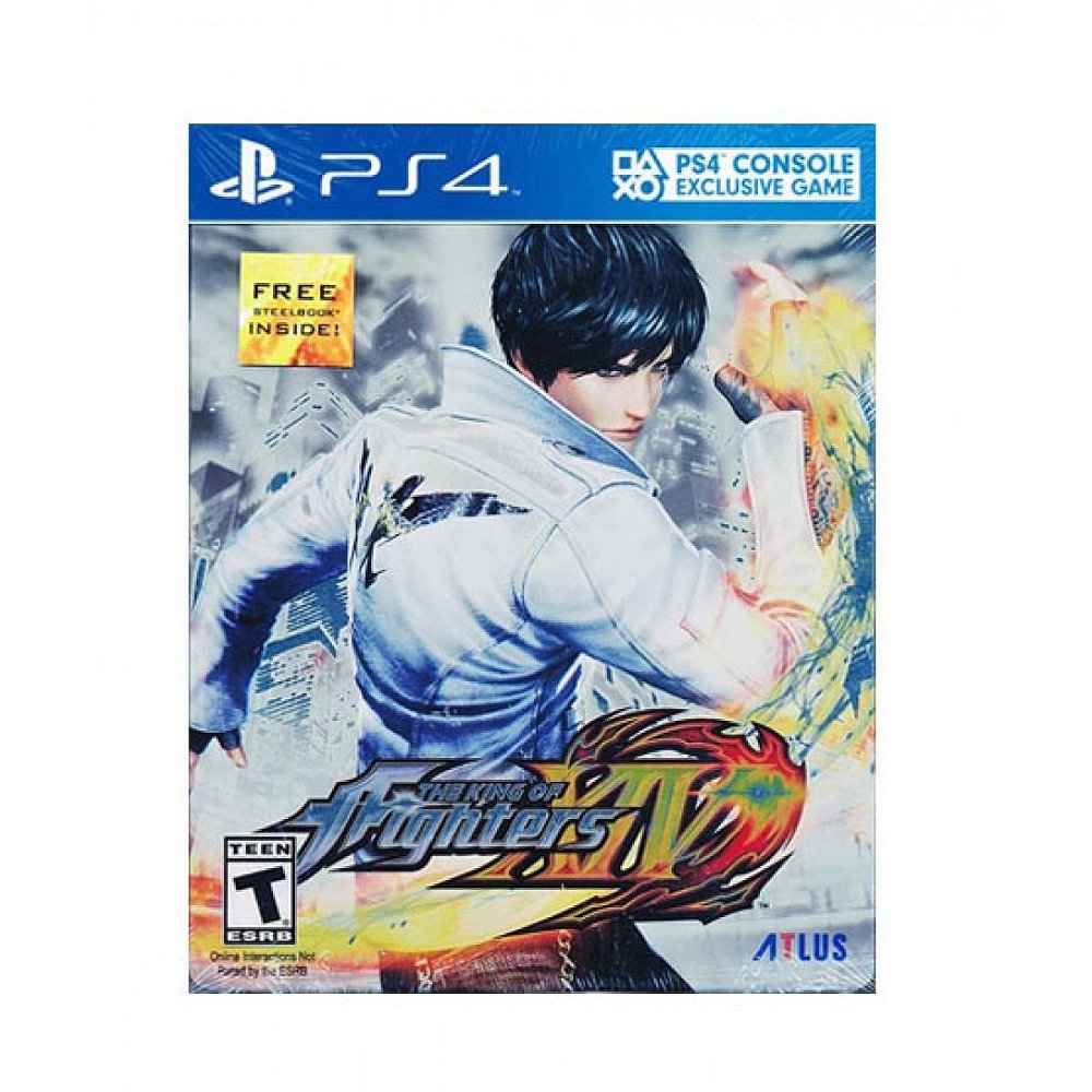 The King of Fighters XIV SteelBook Edition - PS4 - Game Games - Loja de ...