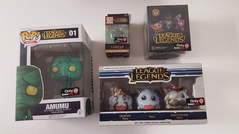 Funko Pop League of Legends Limited Collectors Box - Game Games - Loja ...
