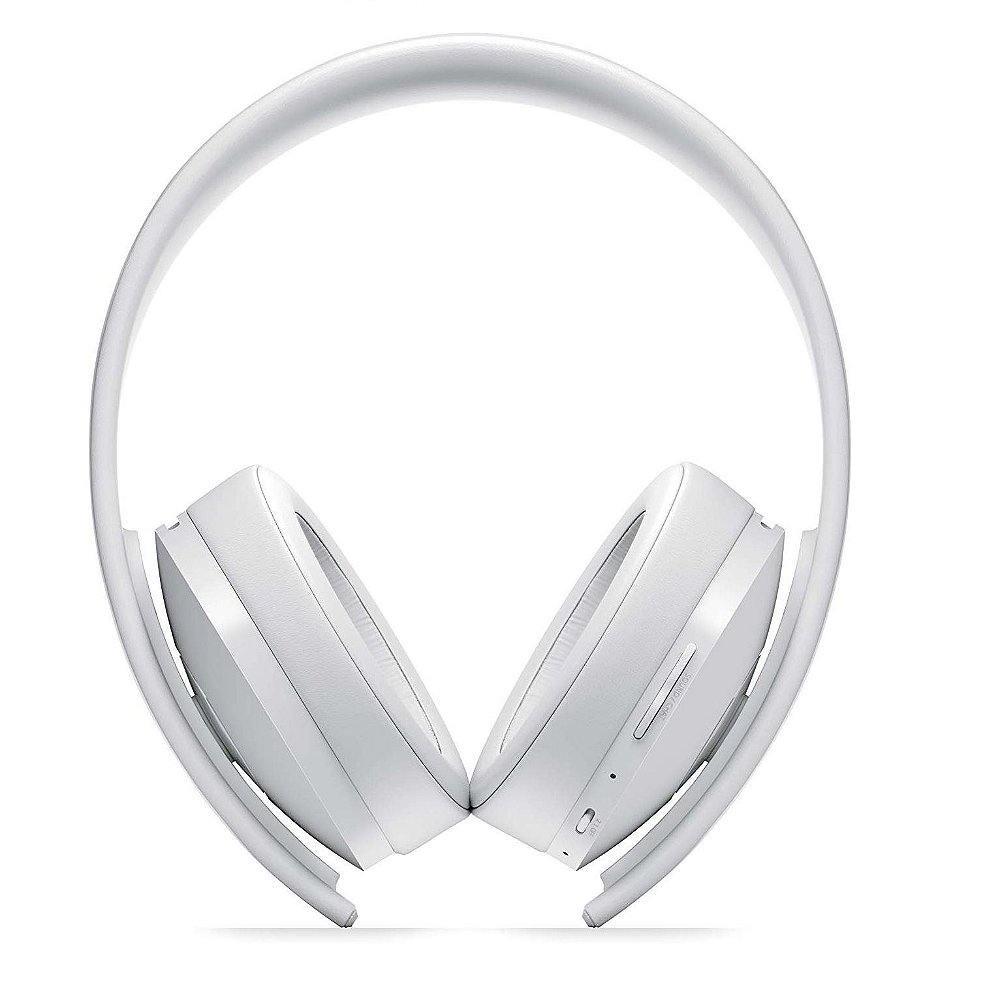 Playstation Gold Wireless Headset 7 1 White Ps4 Game Games Loja