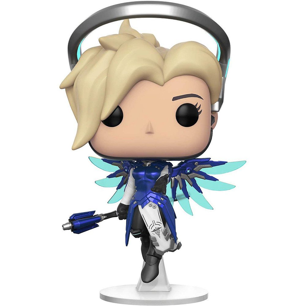 Funko Pop Overwatch 304 Mercy Cobalt Gamestop Exclusive - Game Games ...